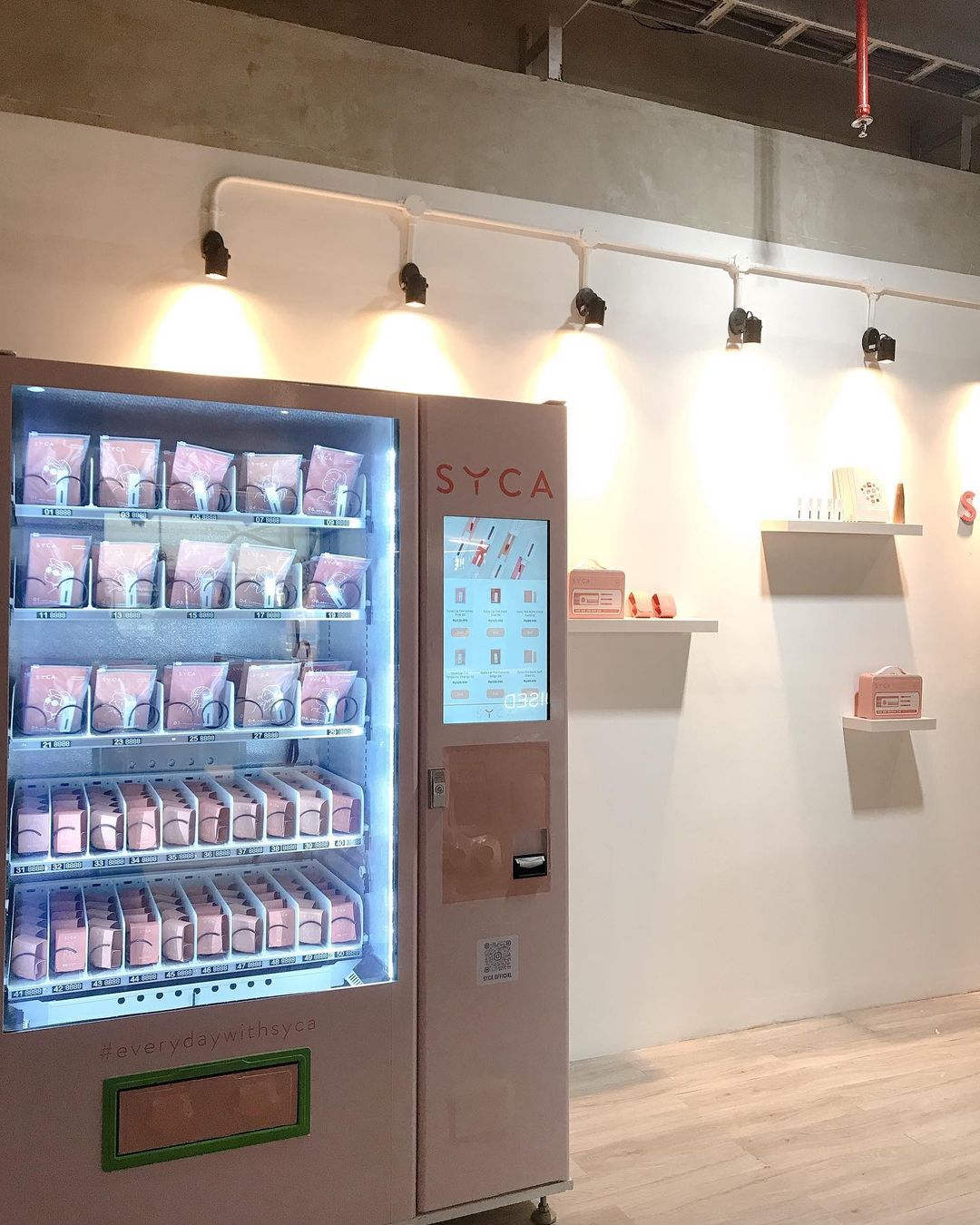 Cara Baru Belanja Makeup: Syca Vending Machine